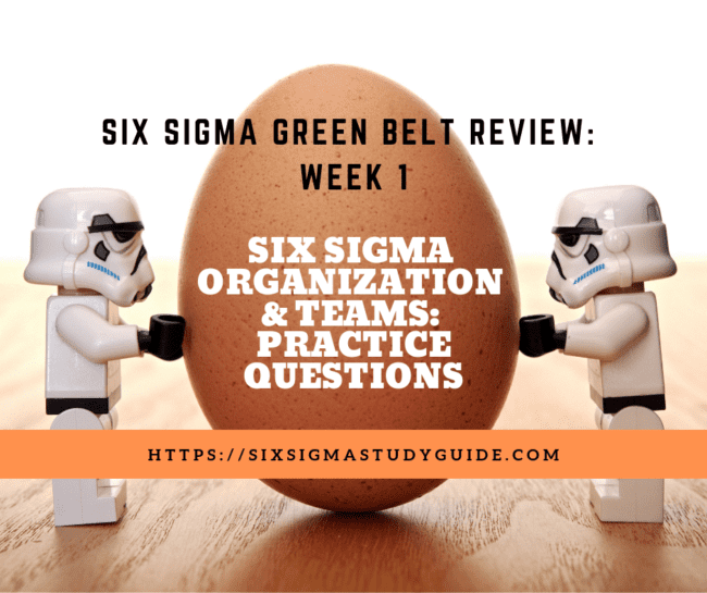 Week 1: Six Sigma Organization and Teams Practice Questions - Six Sigma ...