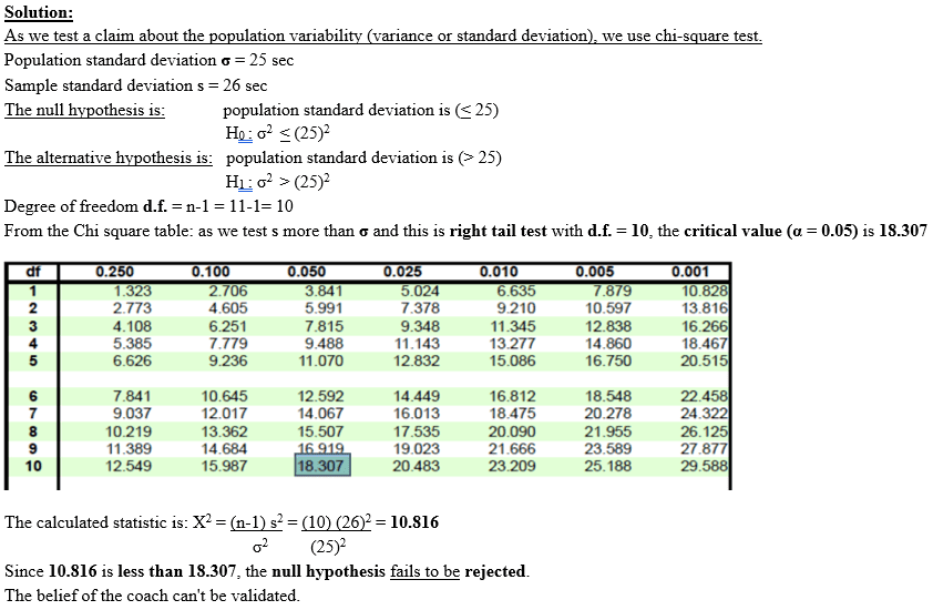 Football Team coach - Six Sigma Study Guide