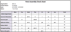 Data Collection Form